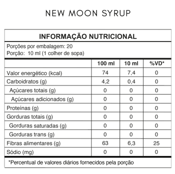 New Moon Syrup - Moon Milk & co.